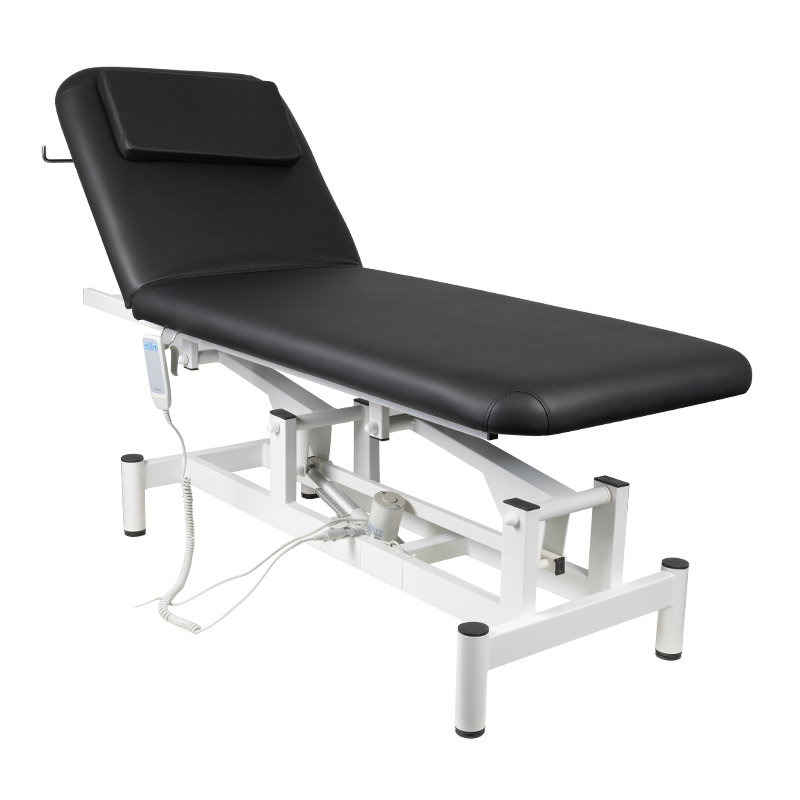 Electric massage table ELECTRIC BED 1 MOTOR BLACK | Beauty and health ...